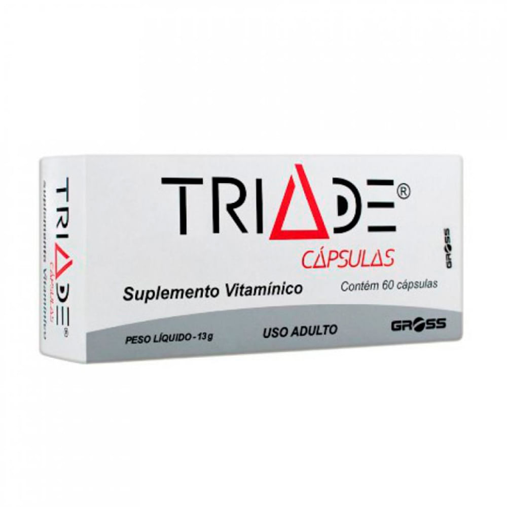 Triade 600ui/200ui/15ui 60 Cápsulas - PromoFarma
