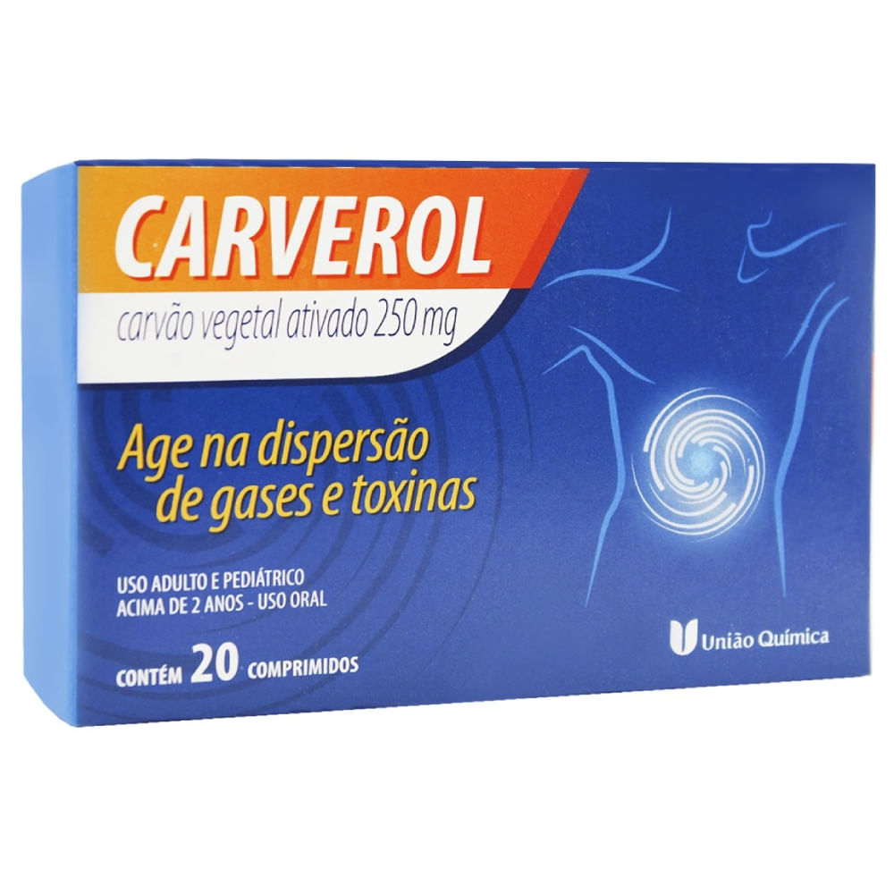 Carverol 250mg 20 Comprimidos - PromoFarma