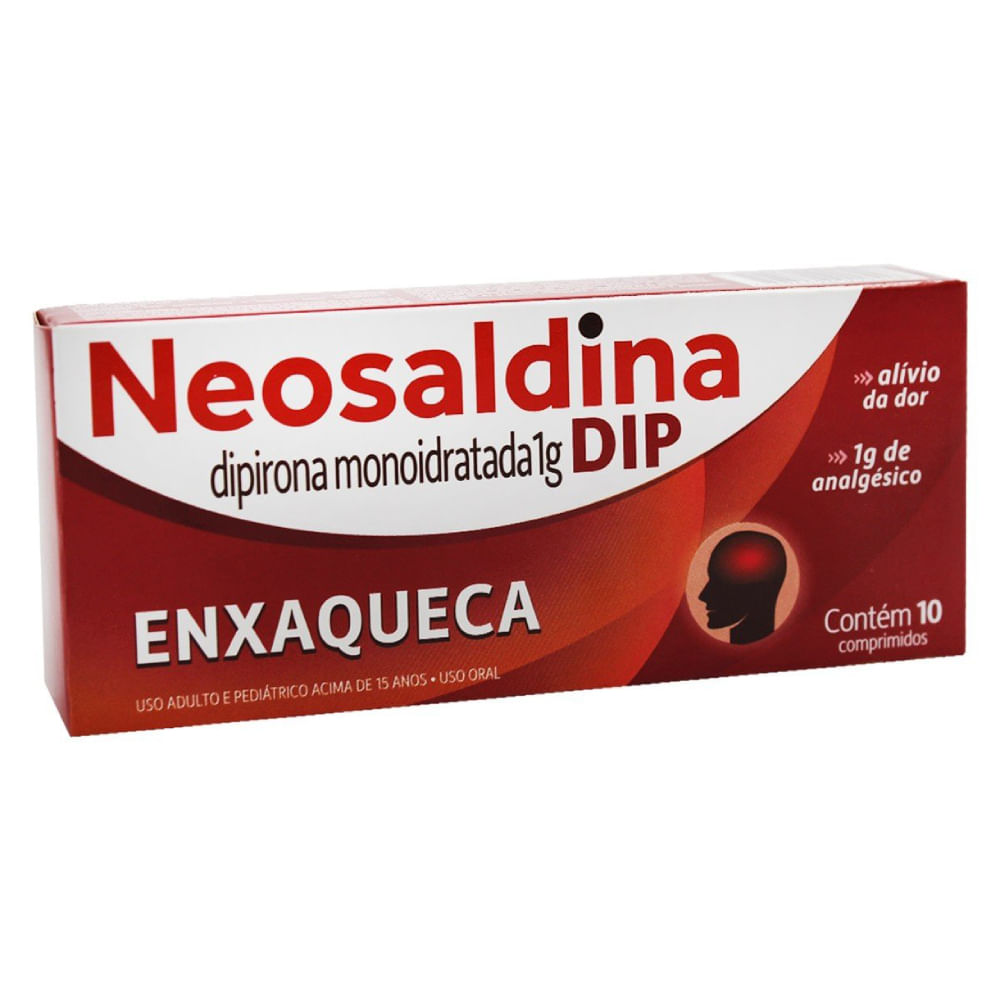 Neosaldina Dip 1g 10 Comprimidos - PromoFarma