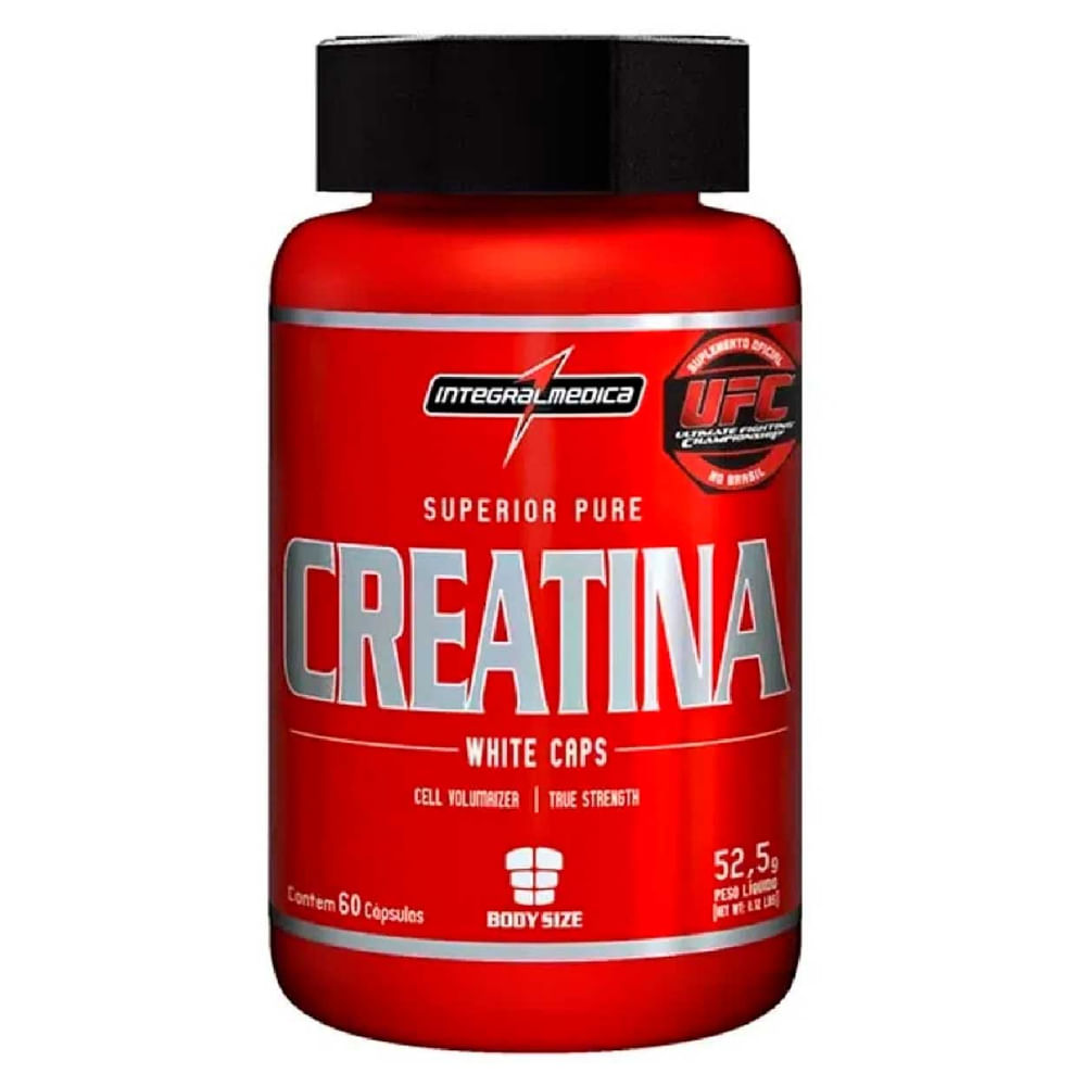Creatina White Caps 60 Cápsulas - PromoFarma