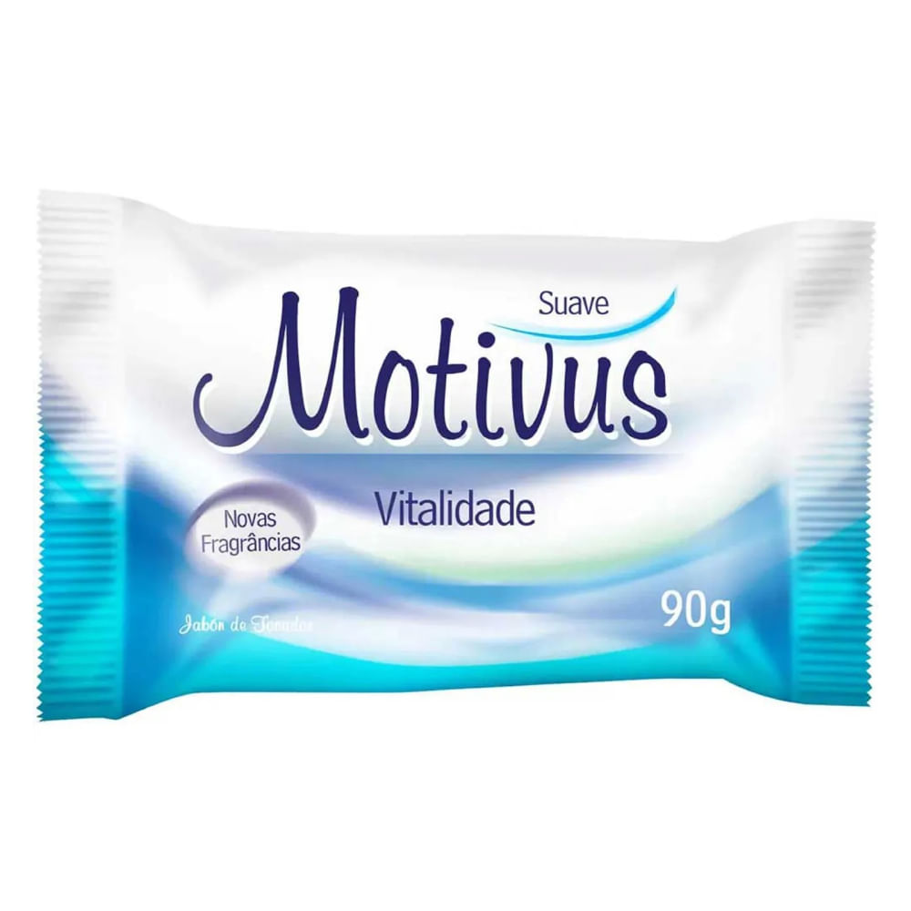 Sabonete Em Barra Motivus Vitalidade 90g - PromoFarma