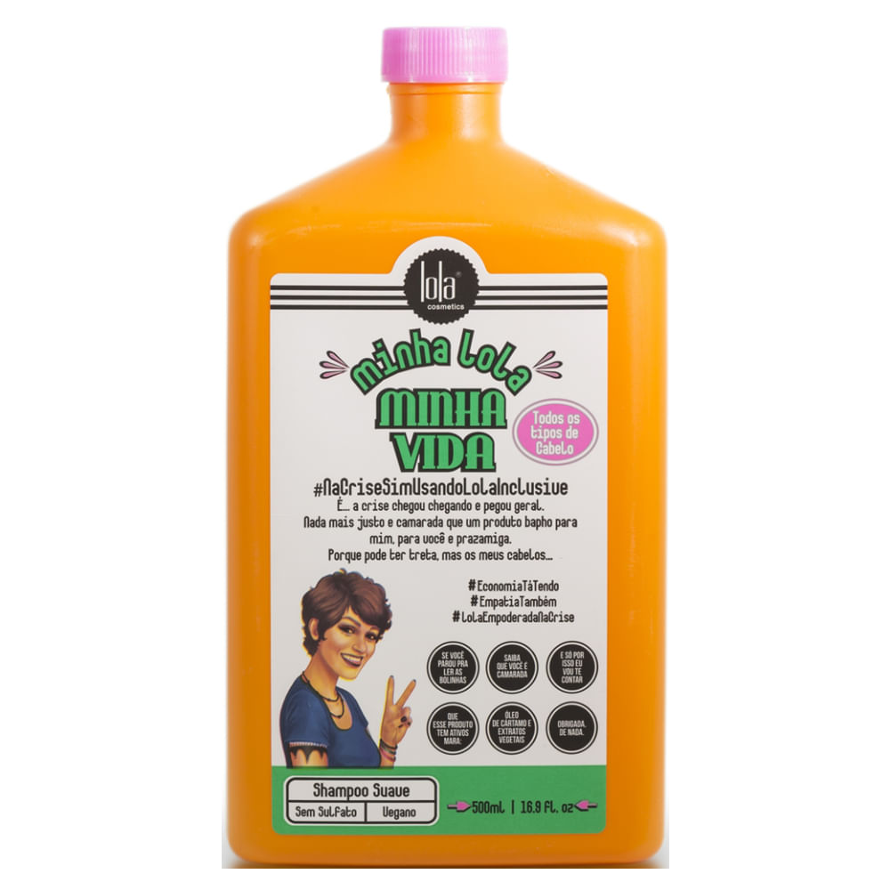 Shampoo Lola Cosmetics Minha Lola Cosmetics Minha Vida 500ml - Promofarma