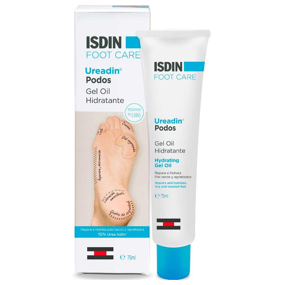 Gel Óleo Hidratante Para Pés Ureadin Podos 75ml - Promofarma