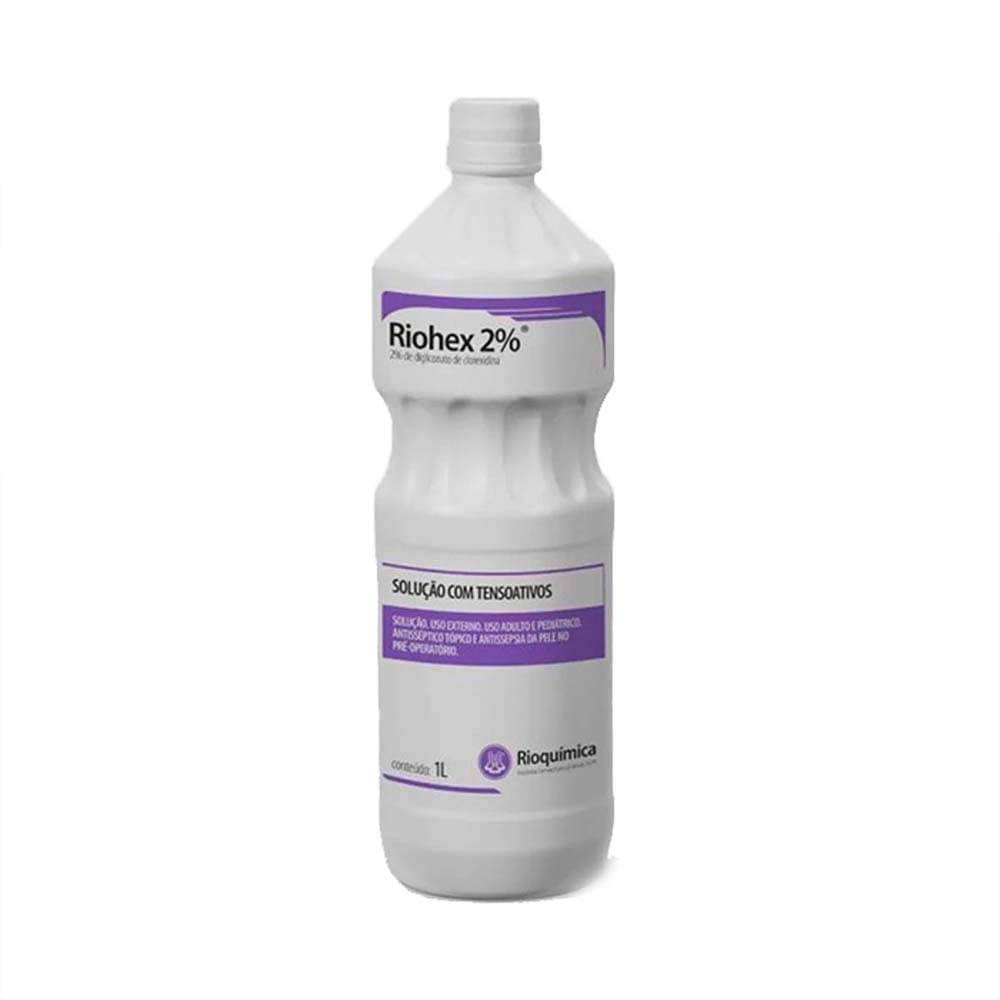 Riohex 2% Solução Dermatológica 1l - PromoFarma