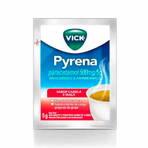 Vick Pyrena Canela E Maçã Pó Para Solução Oral 1 Envelope De 5g ...