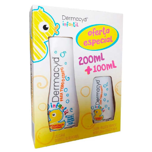 Kit Sabonete Líquido Dermacyd Infantil 200ml + 100ml - Promofarma