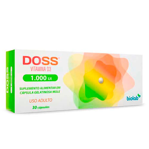 Doss 1.000ui 30 Cápsulas Moles - PromoFarma