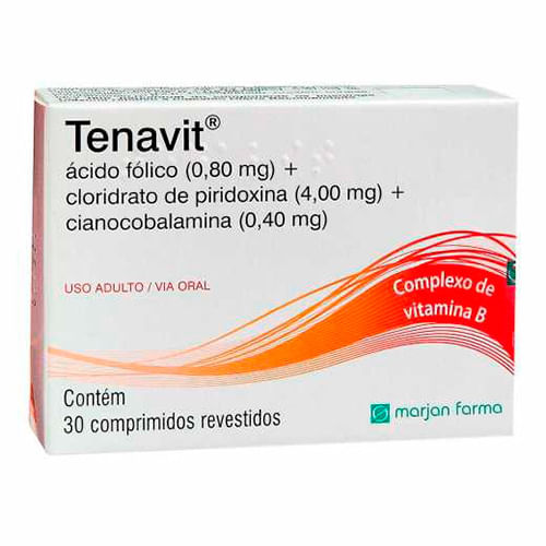 Tenavit 30 Comprimidos Revestidos - PromoFarma