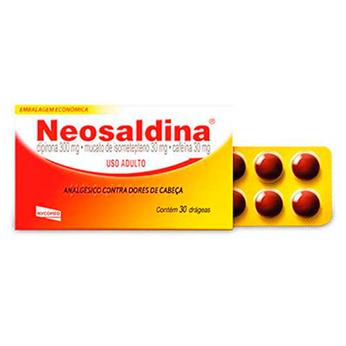 Neosaldina 30 Comprimidos - PromoFarma