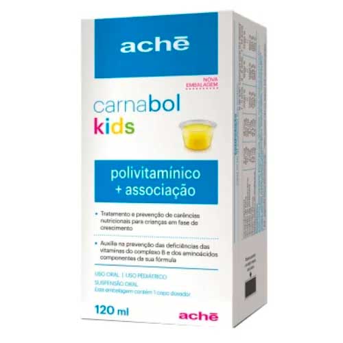 Carnabol Kids Solução Oral 120ml - Promofarma