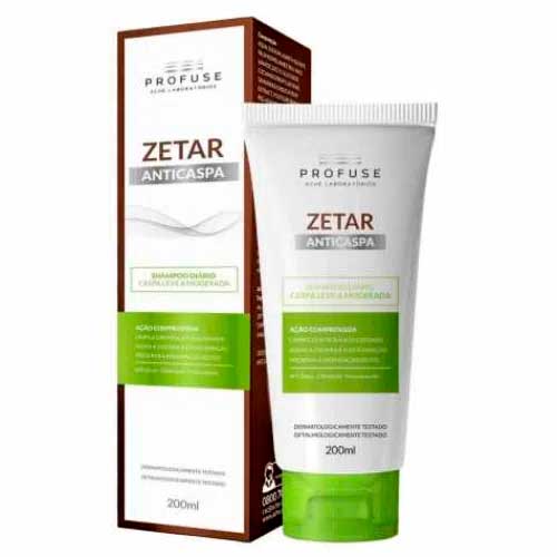 Shampoo Anticaspa Profuse Zetar Diário 200ml - Promofarma