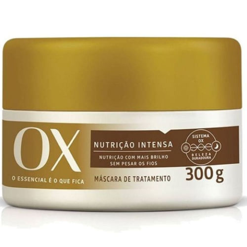 Máscara De Tratamento Capilar Ox Oils Nutrição Intensa 300g - PromoFarma