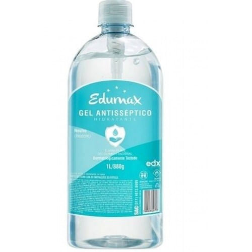 Álcool Em Gel 70% Edumax 1l - PromoFarma