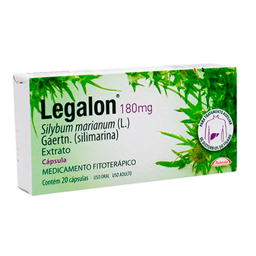 Legalon 180mg 20 Cápsulas - PromoFarma