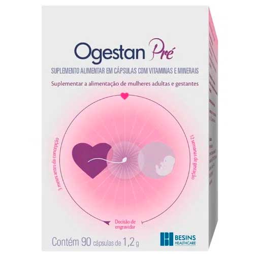Ogestan Pré 1,2g 90 Cápsulas - PromoFarma