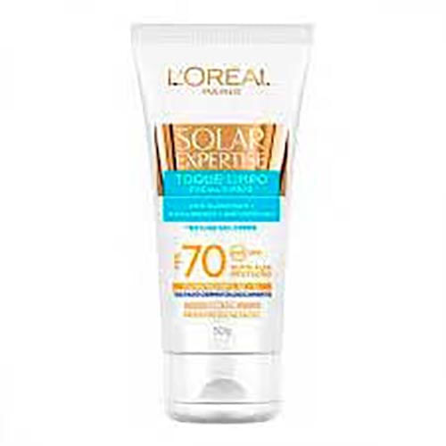 Protetor Solar Facial Loréal Solar Expertise Toque Limpo Fps70 50g ...