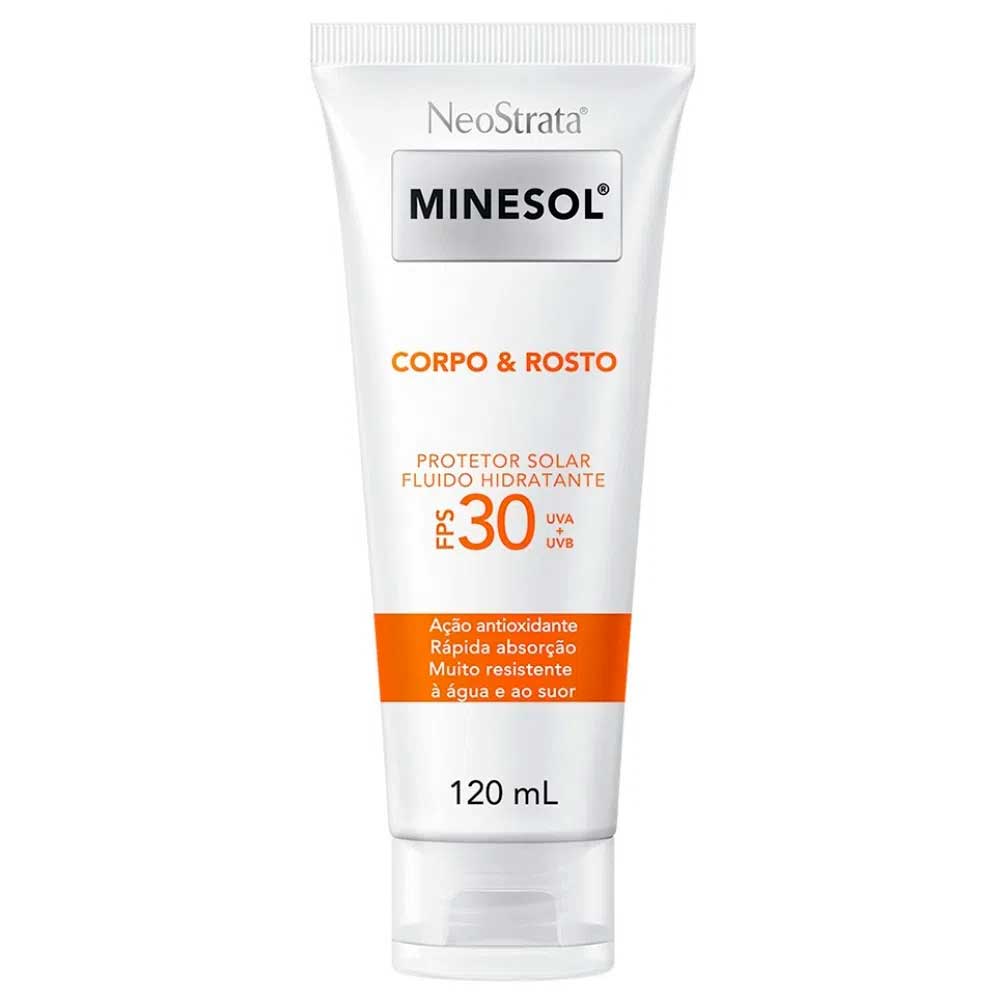 Protetor Solar Neostrata Minesol Corpo E Rosto Fps30 120ml - PromoFarma
