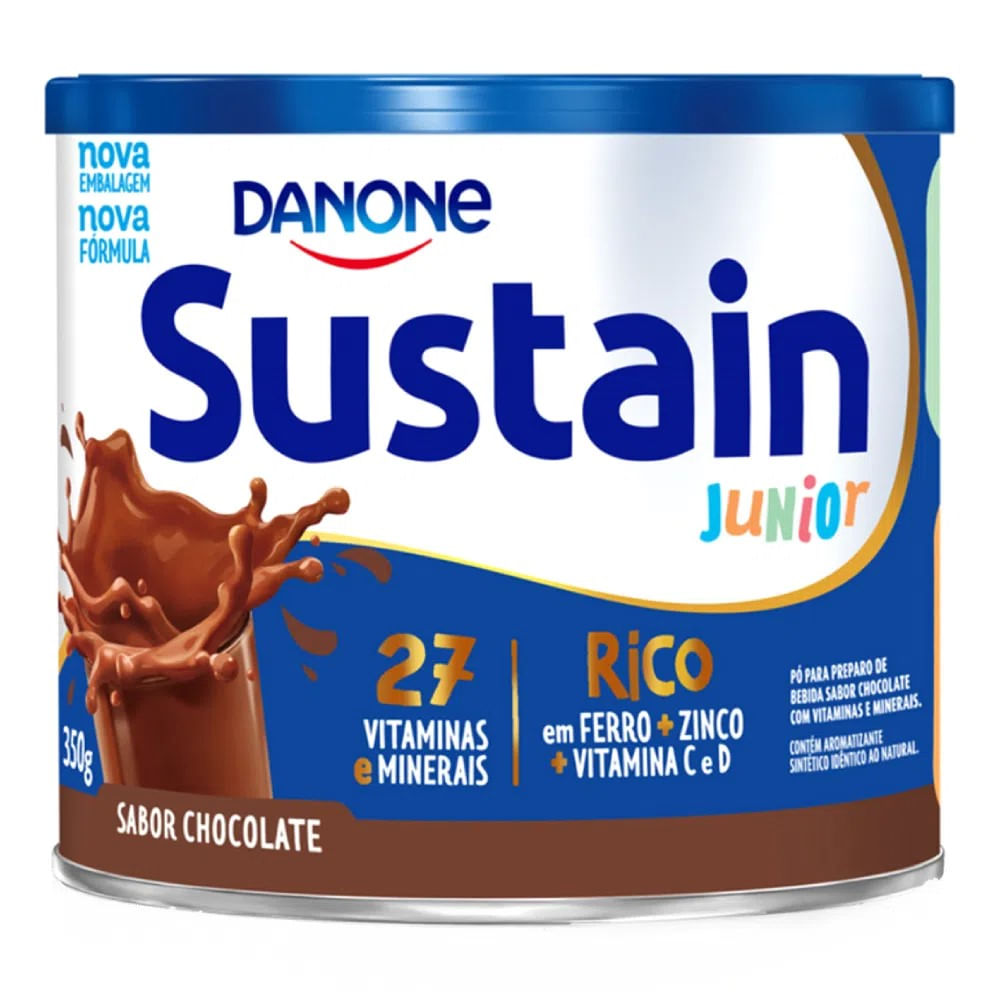 Suplemento Alimentar Sustain Júnior Chocolate 350g - PromoFarma