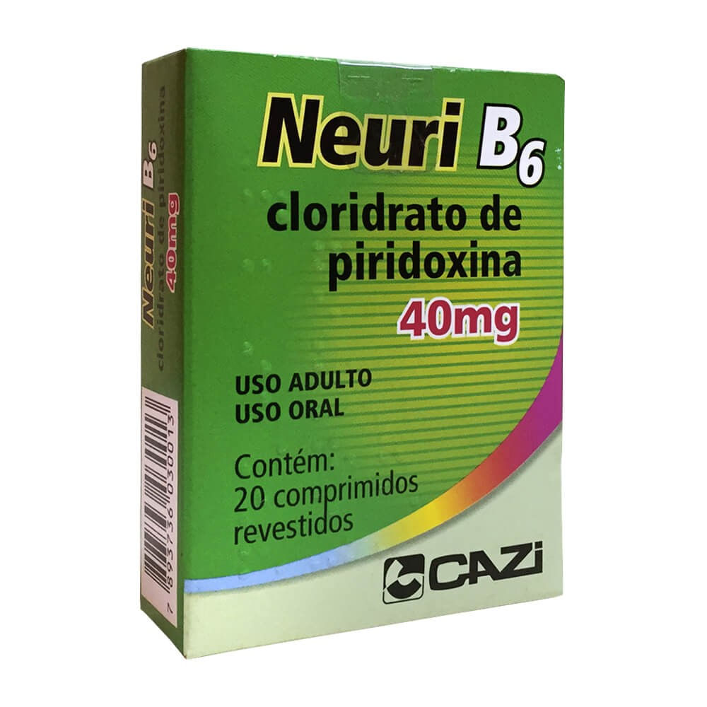 Neuri-b6 40mg 20 Comprimidos - PromoFarma