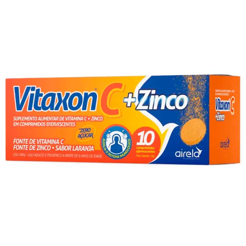 Vitanox C Zinco 1g 10 Comprimidos - PromoFarma