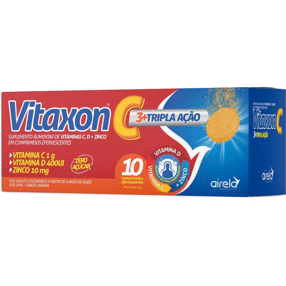 Vitaxon C 1g 10 Comprimidos Efervescentes - PromoFarma