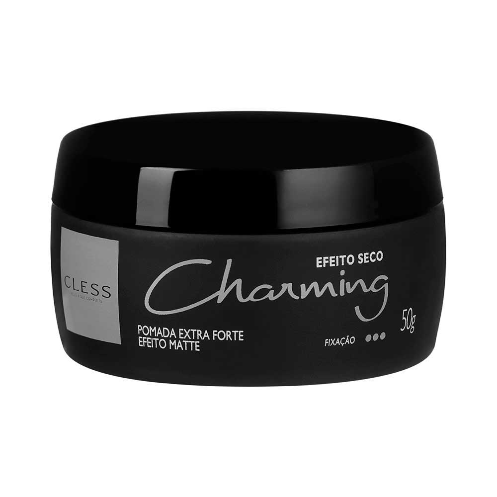 Pomada Modeladora Extraforte Efeito Seco Cless Charming Pote 50g ...