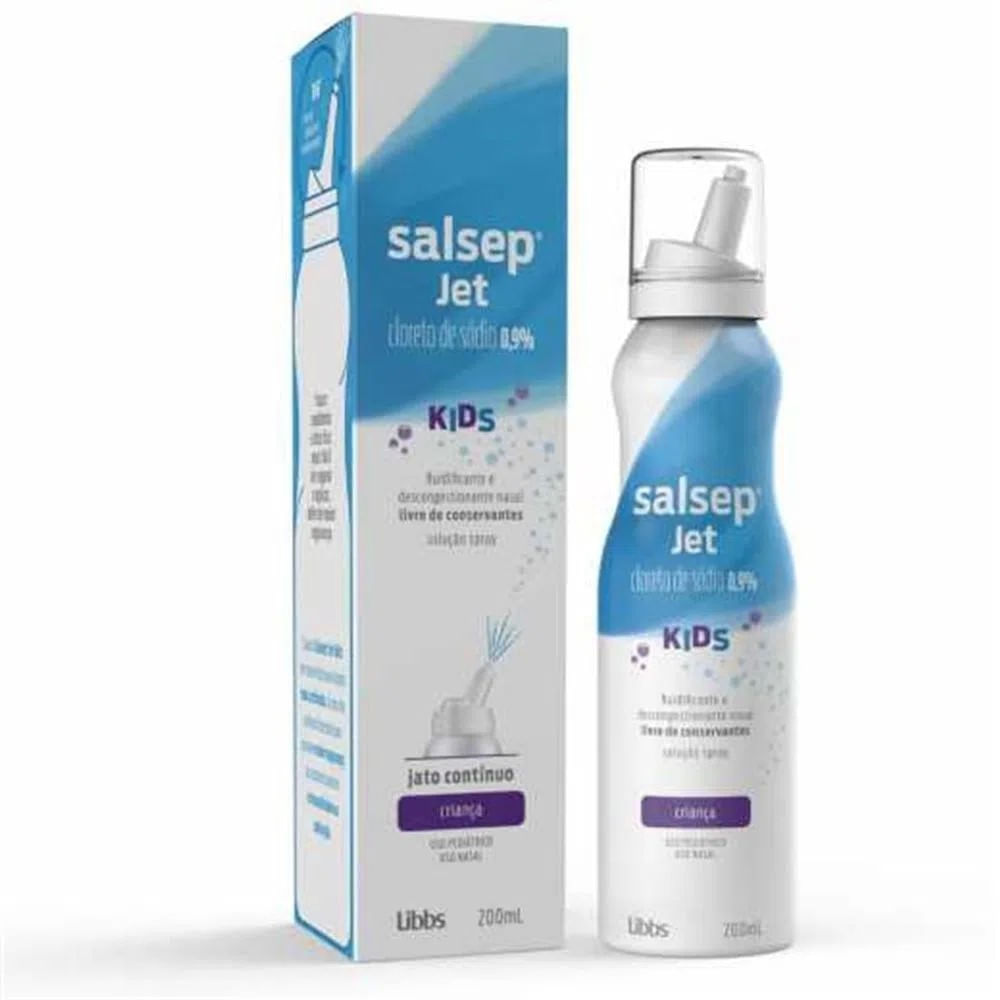 Salsep Jet Kids Spray Nasal 200ml - Promofarma