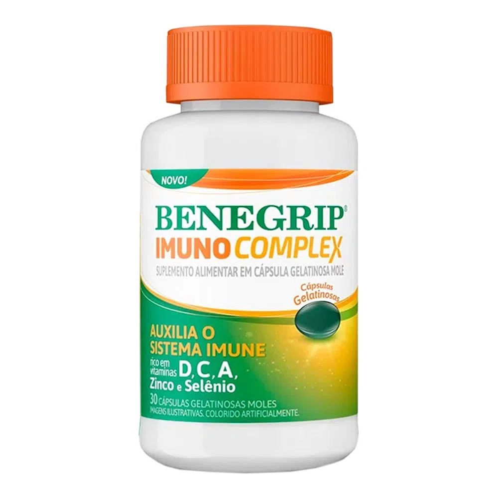 Benegrip Imuno Complex 30 Cápsulas Gelatinosas - PromoFarma