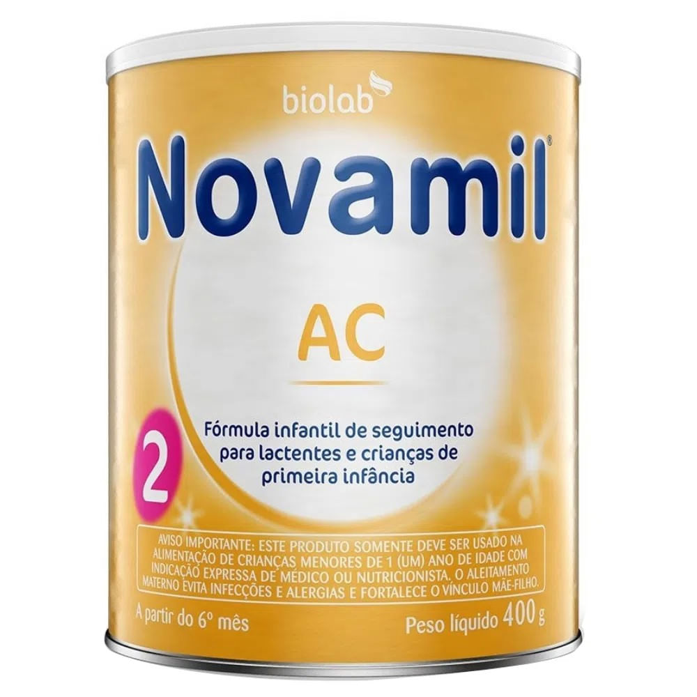 Fórmula Infantil Novamil Ac 2 400g - PromoFarma