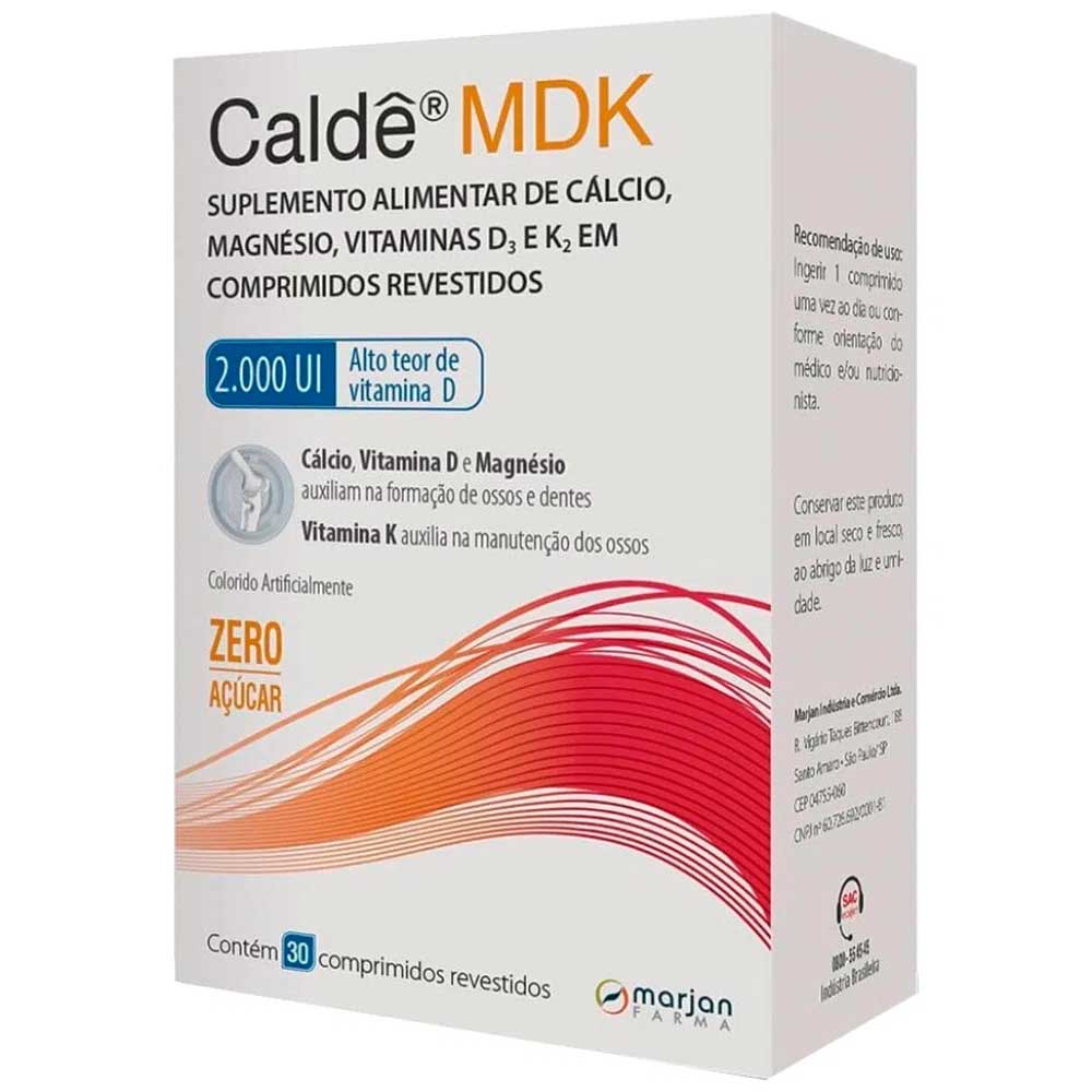 Caldê Mdk 2.000ui 30 Comprimidos - Promofarma