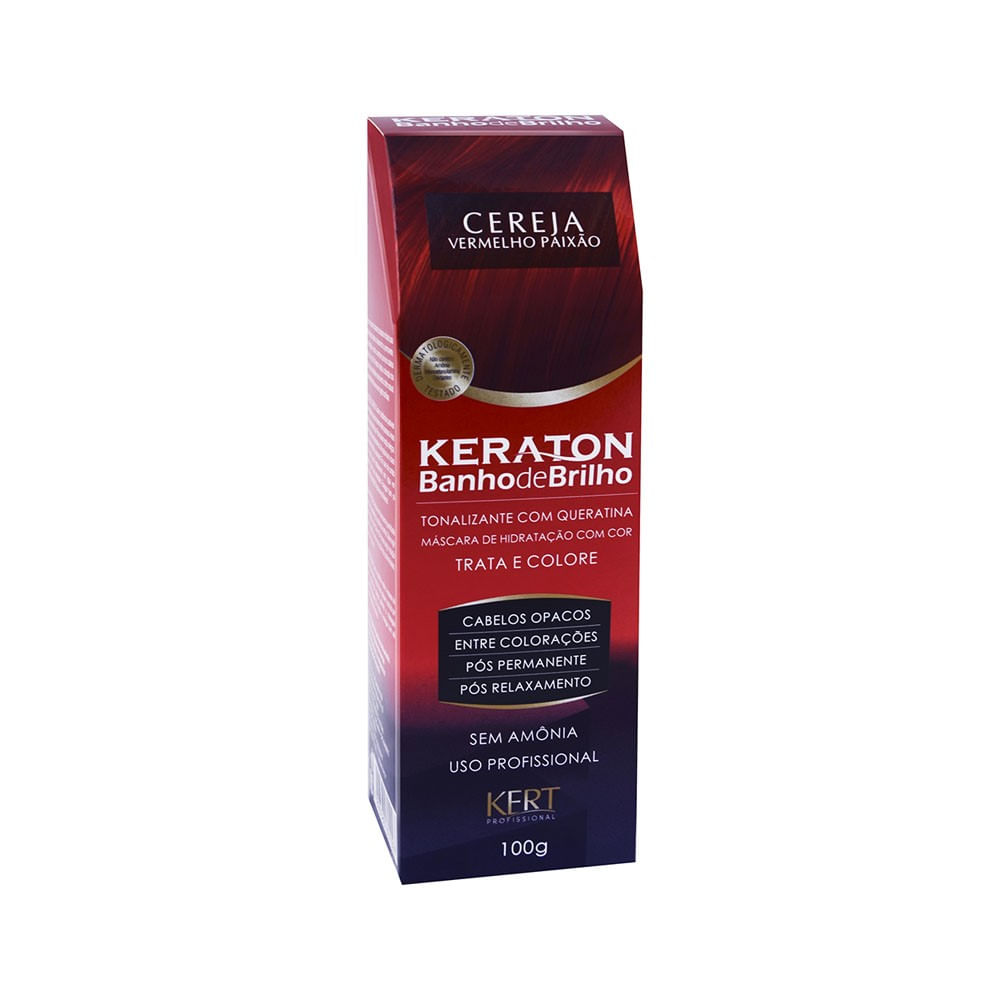 Tintura Keraton Vermelho Cereja 100g - Promofarma