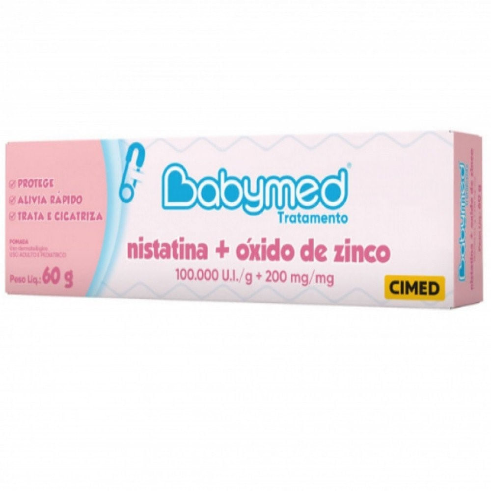 Pomada Antiassaduras Babymed Tratamento 60g - Promofarma