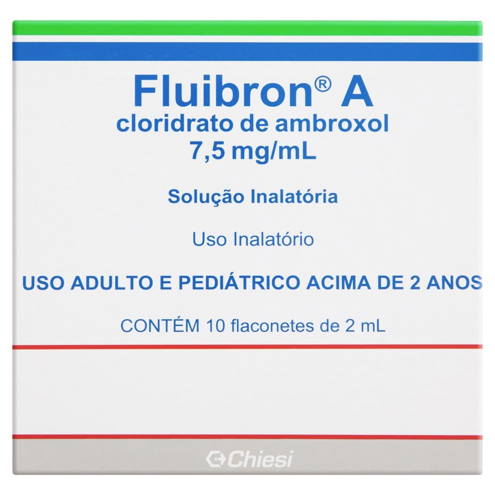 Fluibron A Solução Para Nebulização 10 Flaconetes De 2ml - PromoFarma