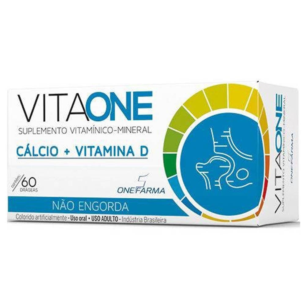 Vitaone Cálcio 60 Cápsulas - PromoFarma
