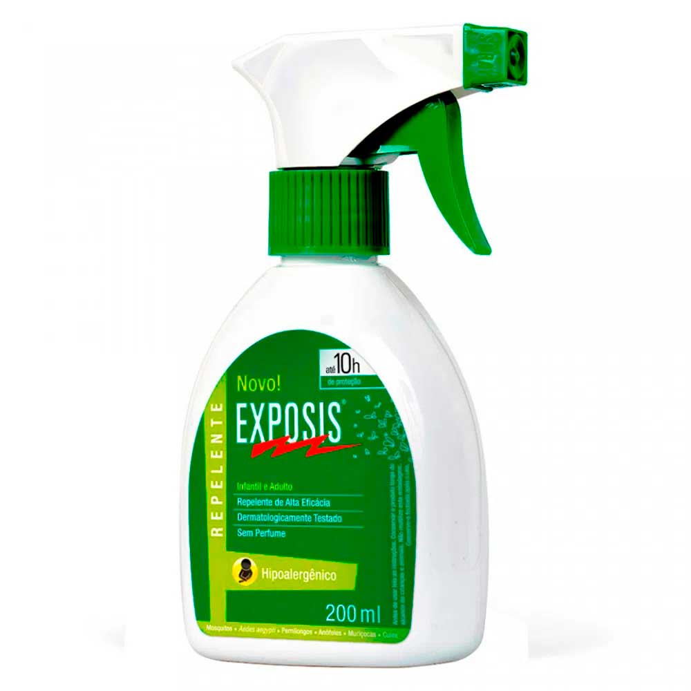 Repelente Exposis Spray 200ml - PromoFarma