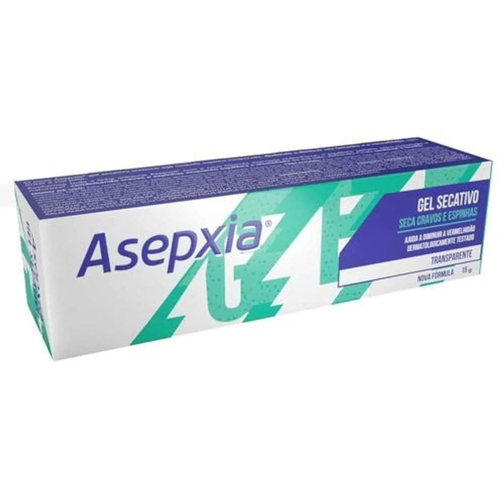 Gel Secativo Asepxia Seca Cravos E Espinhas 15g - Promofarma