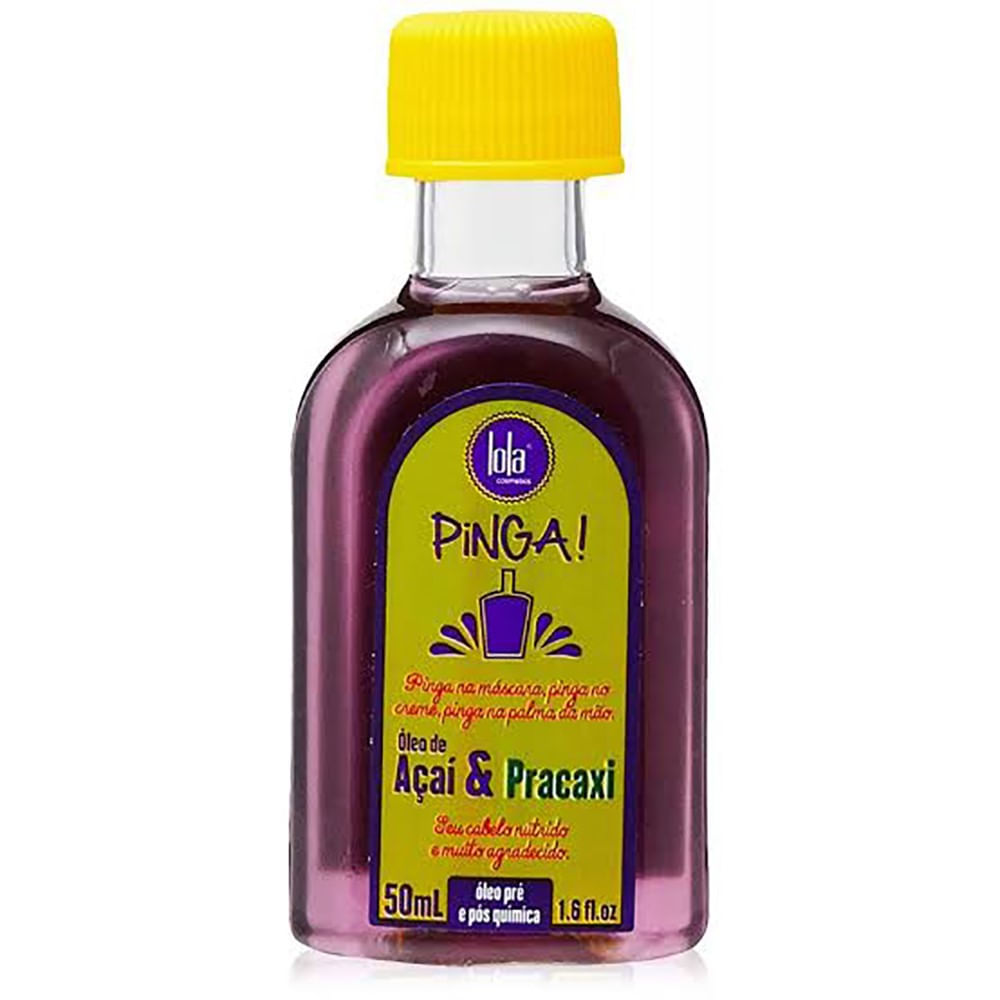 Óleo De Tratamento Lola Pinga Açaí E Pracaxi 50ml - PromoFarma