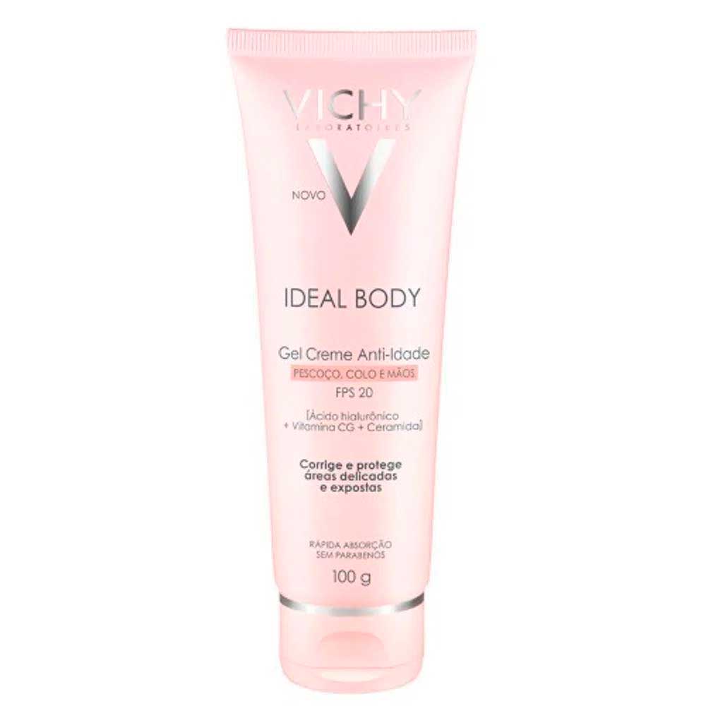 Gel Creme Vichy Anti-idade Ideal Body Fps20 100g - PromoFarma