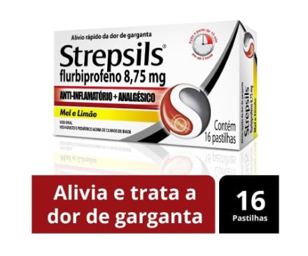 Strepsils 8,75mg 16 Pastilhas - PromoFarma