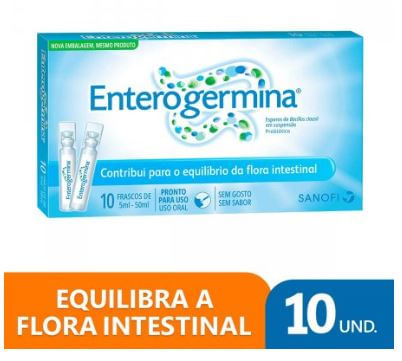 Enterogermina Suspensão Oral 10 Frascos De 5ml - PromoFarma