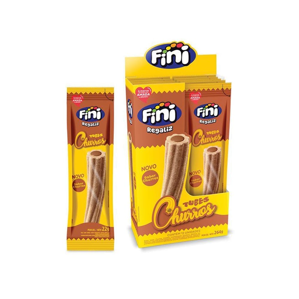 Fini Tubes Churros 22 Gr - PromoFarma