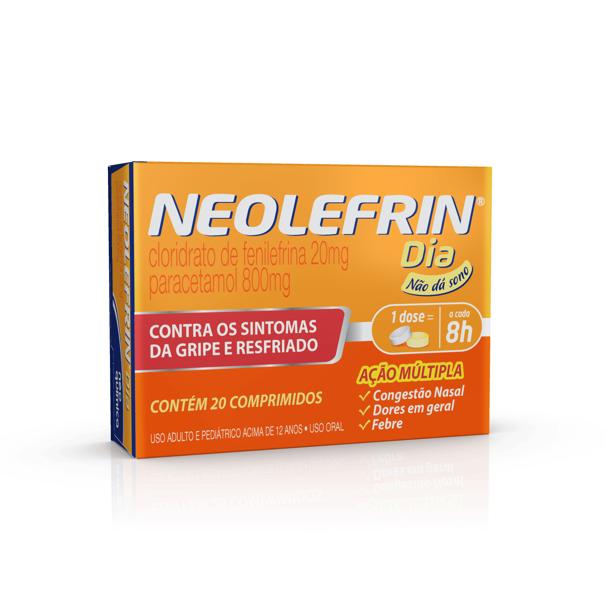 Neolefrin Dia Neo Química 20 Comprimidos - PromoFarma