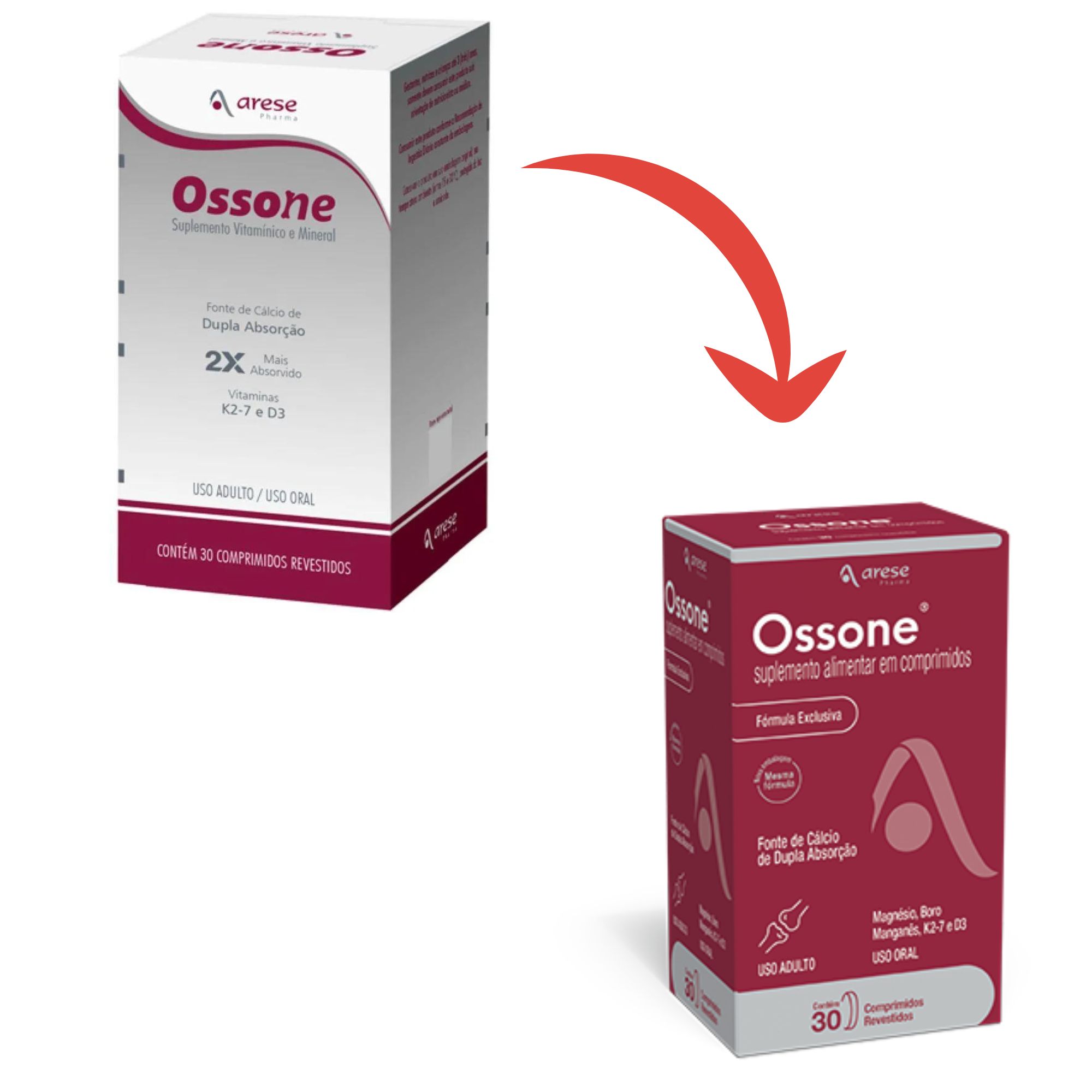 Ossone Arese 30 Comprimidos - PromoFarma