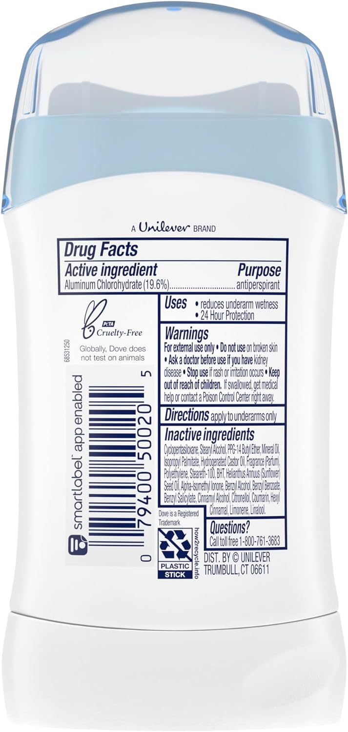 Desodorante Antitranspirante Twist Stick Dove Powder 45g - Promofarma