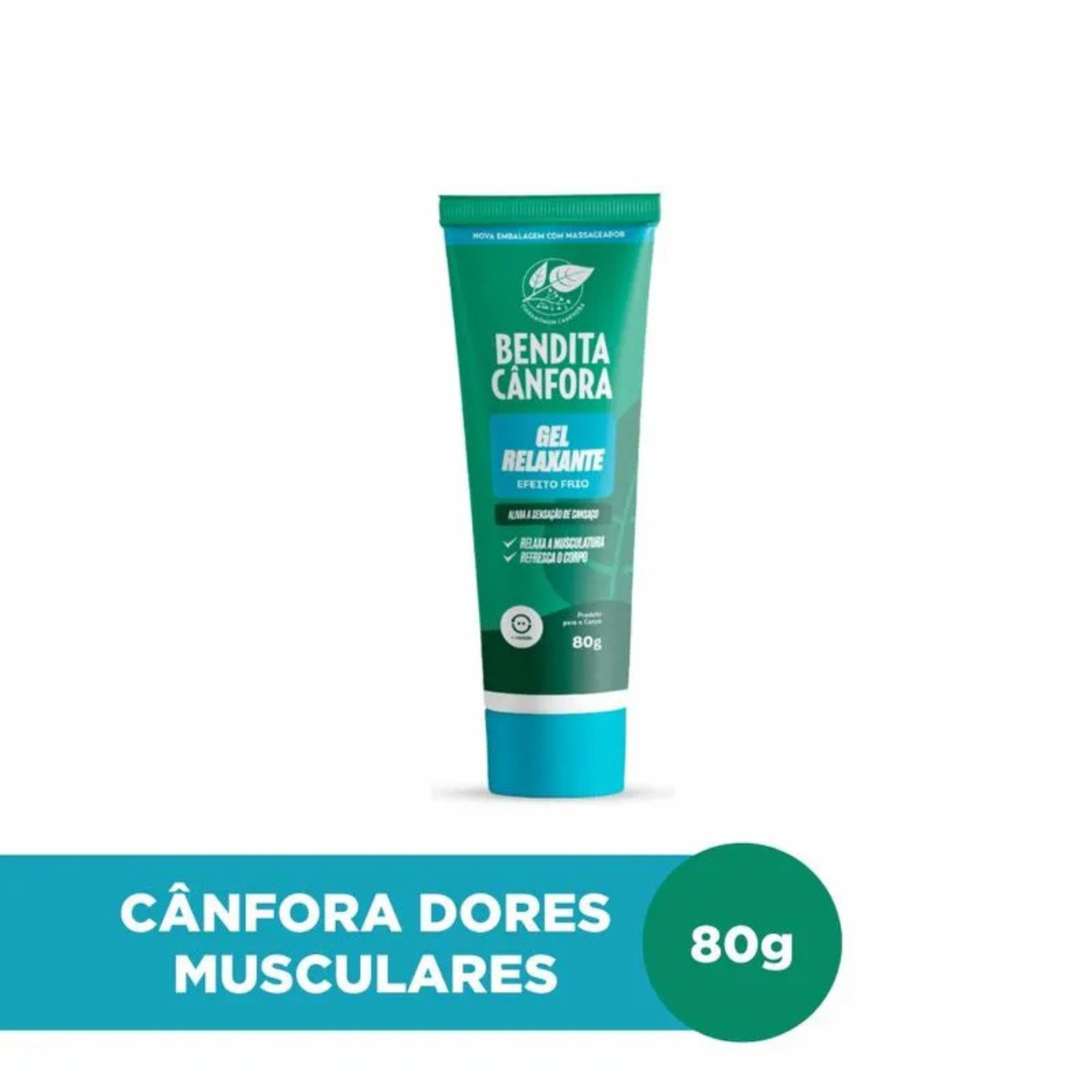 Bendita Cânfora Gel 80g - PromoFarma
