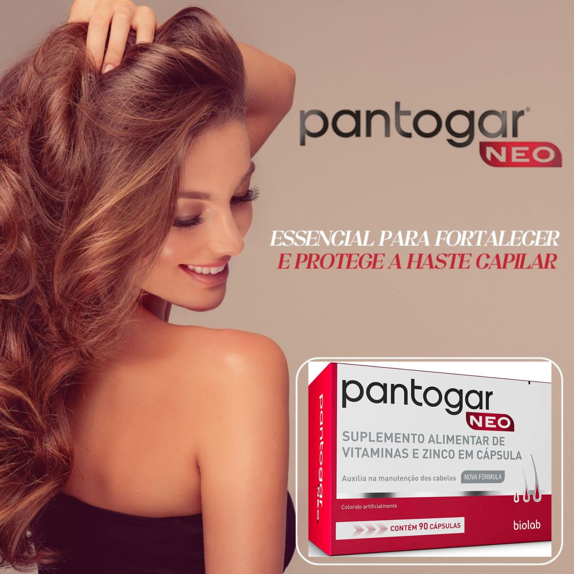 Pantogar Neo Biolab 90 Cápsulas - PromoFarma