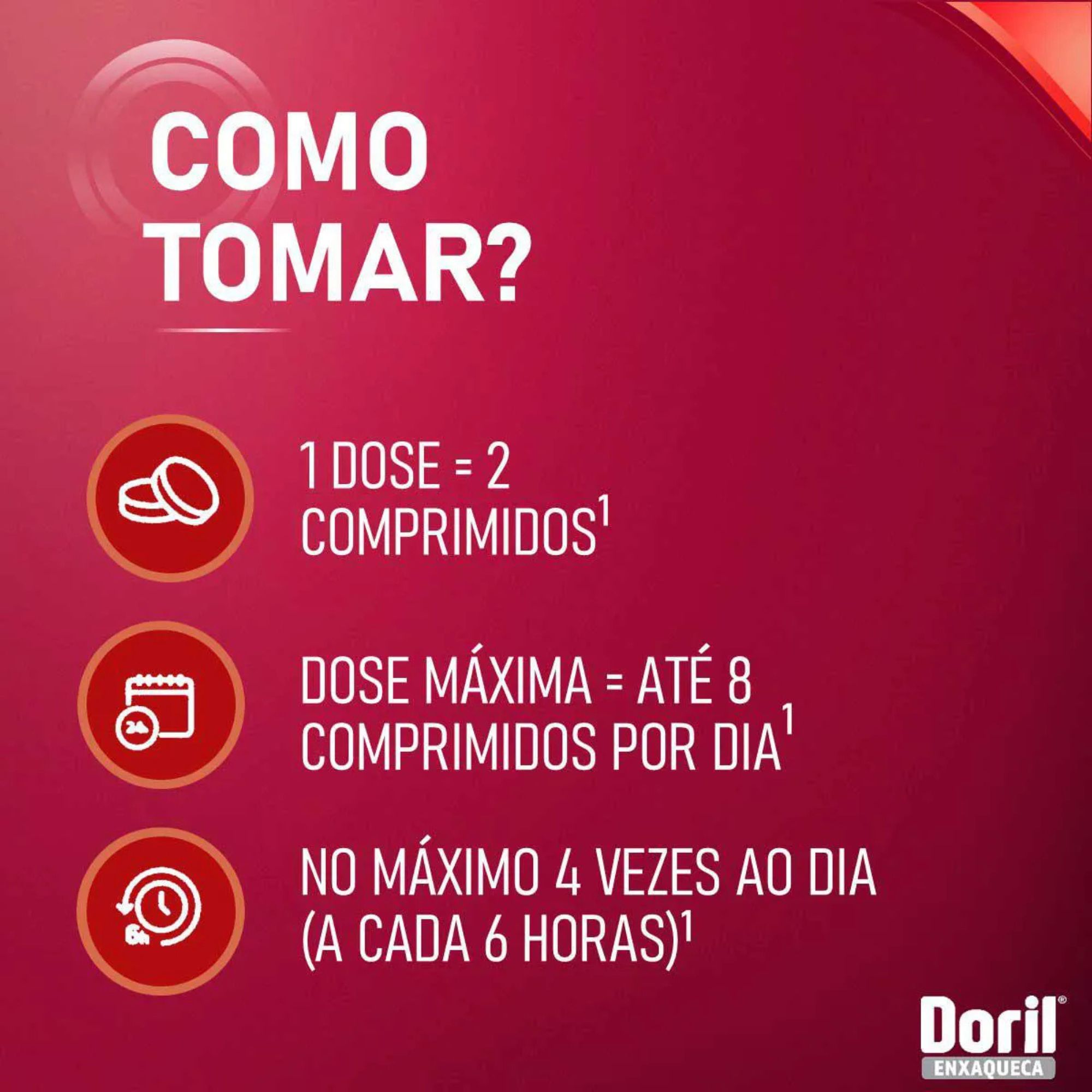 Doril Enxaqueca Ácido Acetilsalicílico 250mg + Paracetamol 250mg ...