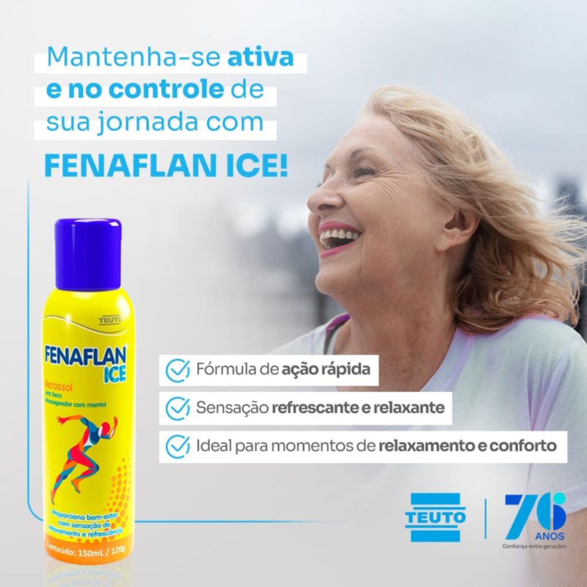 Fenaflan Ice Aerosol 120g - PromoFarma