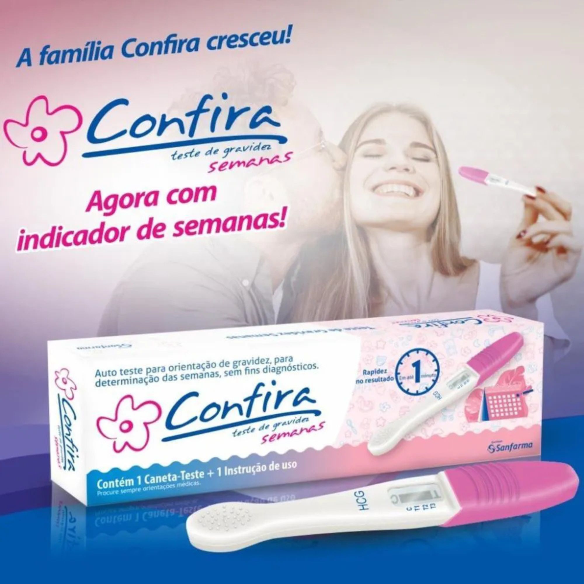 Teste De Gravidez Confira Semanas 1 Unidade - PromoFarma