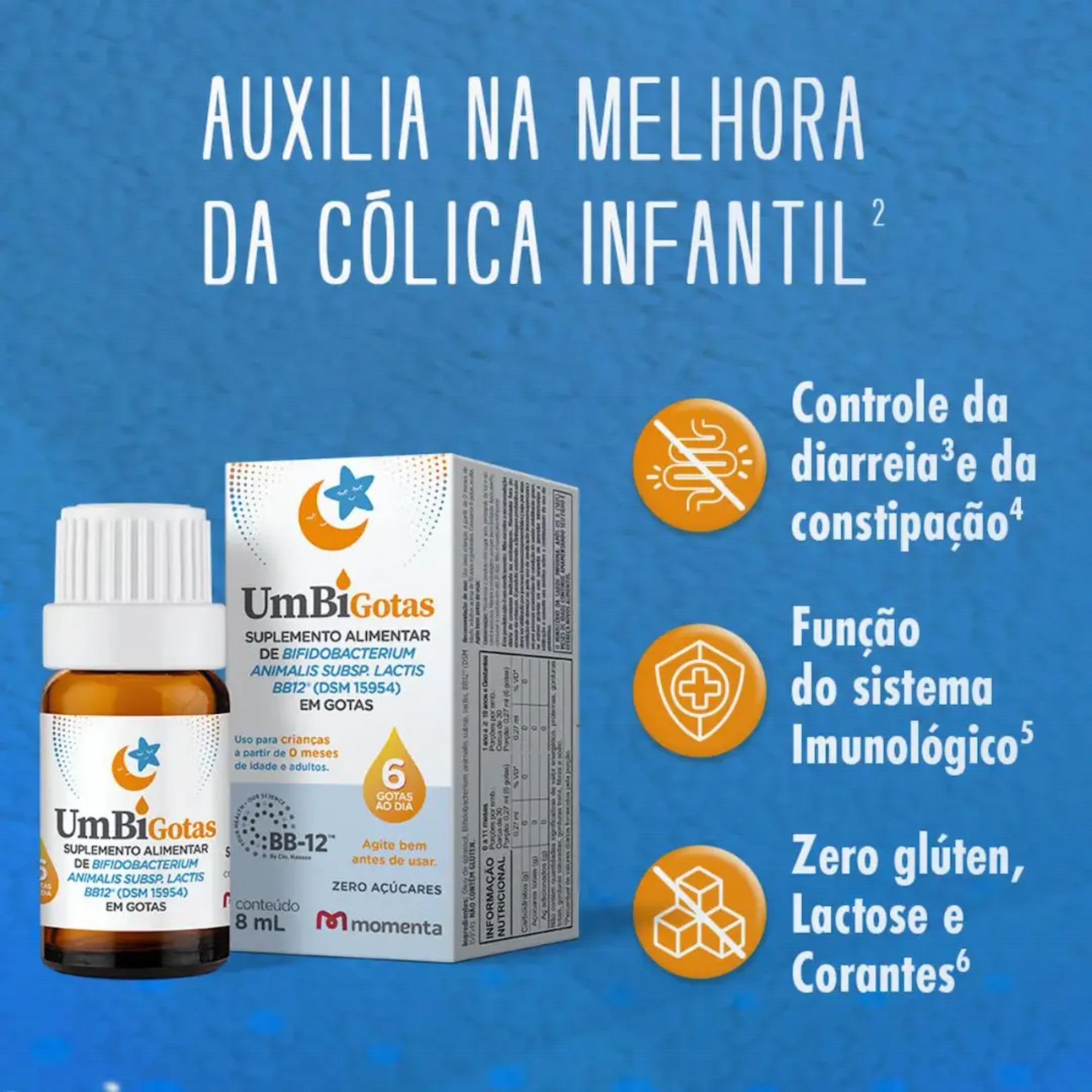 Suplemento Alimentar Umbi Gotas 8ml - PromoFarma